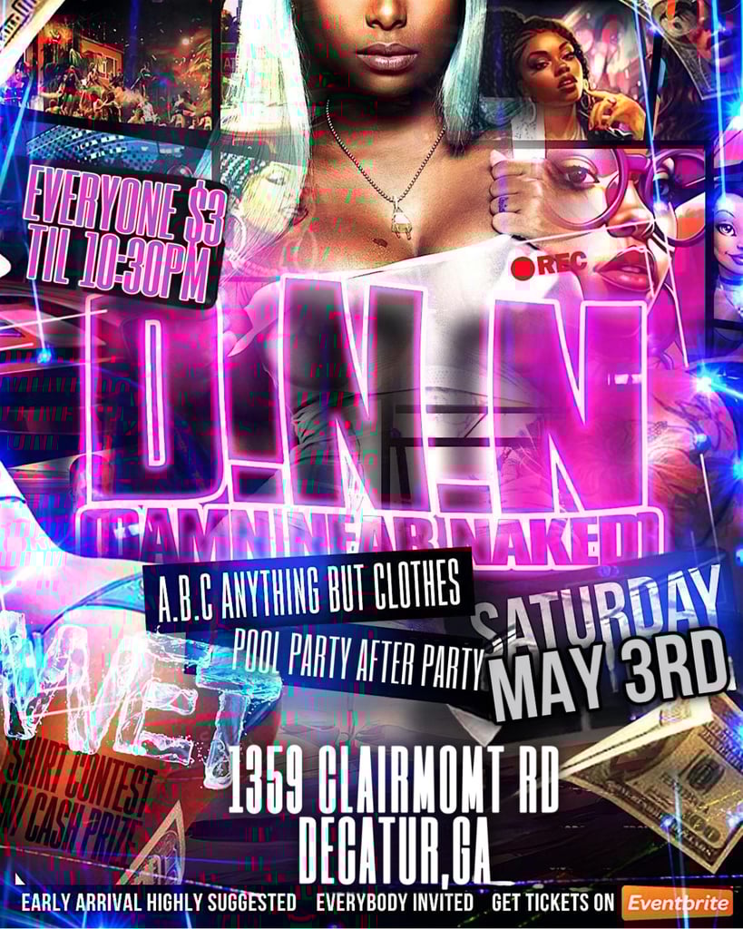 DAMN NEAR NAKED ATL X KAIOS AFTER DARK ( POOL PARTY AFTER PARTY) | Motionboyz | Sat, May 3, 2025 ...