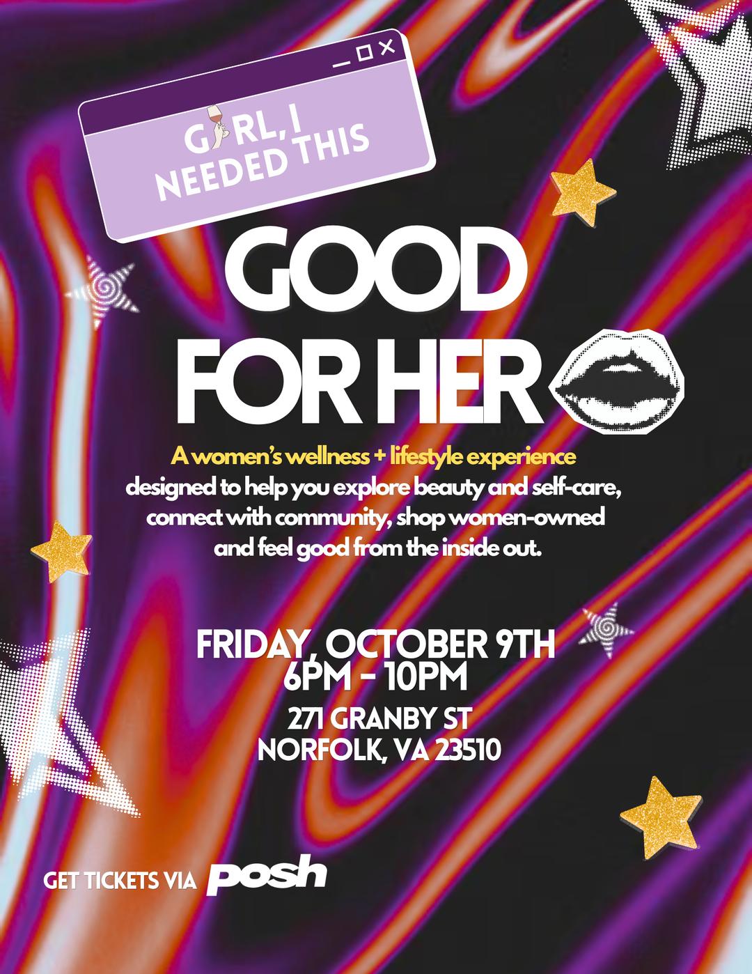 Girl, I Needed This: GOOD FOR HER | Girl, I Needed This | Fri, Oct 9 ...